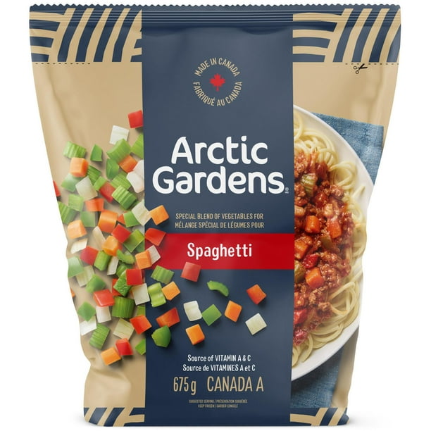 Arctic Gardens Spaghetti Mix, Blend of vegetables for Spaghetti - 675g ...