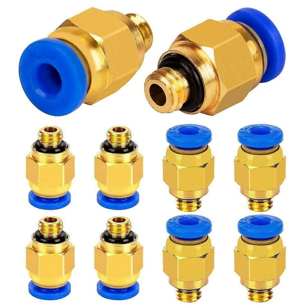 Pc4-m6 Pc4-m6 Straight Pneumatic Compressed Air Fitting M6 Thread ...