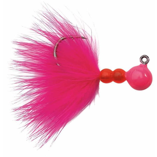Yakima Bait Maxi Jig, 1/4 oz, Pink Fluorescent - Walmart.com
