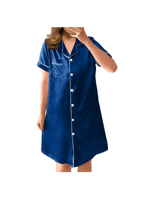 Button Down Sleep Shirt