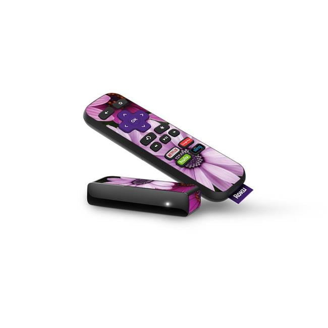 MightySkins ROEXP-Purple Flowers Skin for Roku Express Remote - Purple ...