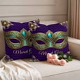 Carnival Outdoor Pillow Covers 16"x16" Set of 2,Waterproof Throw Pillow ...