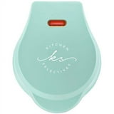 Kitchen Selectives WM-46MG Mini Waffle Maker, 4 Inch, Mint Green ...