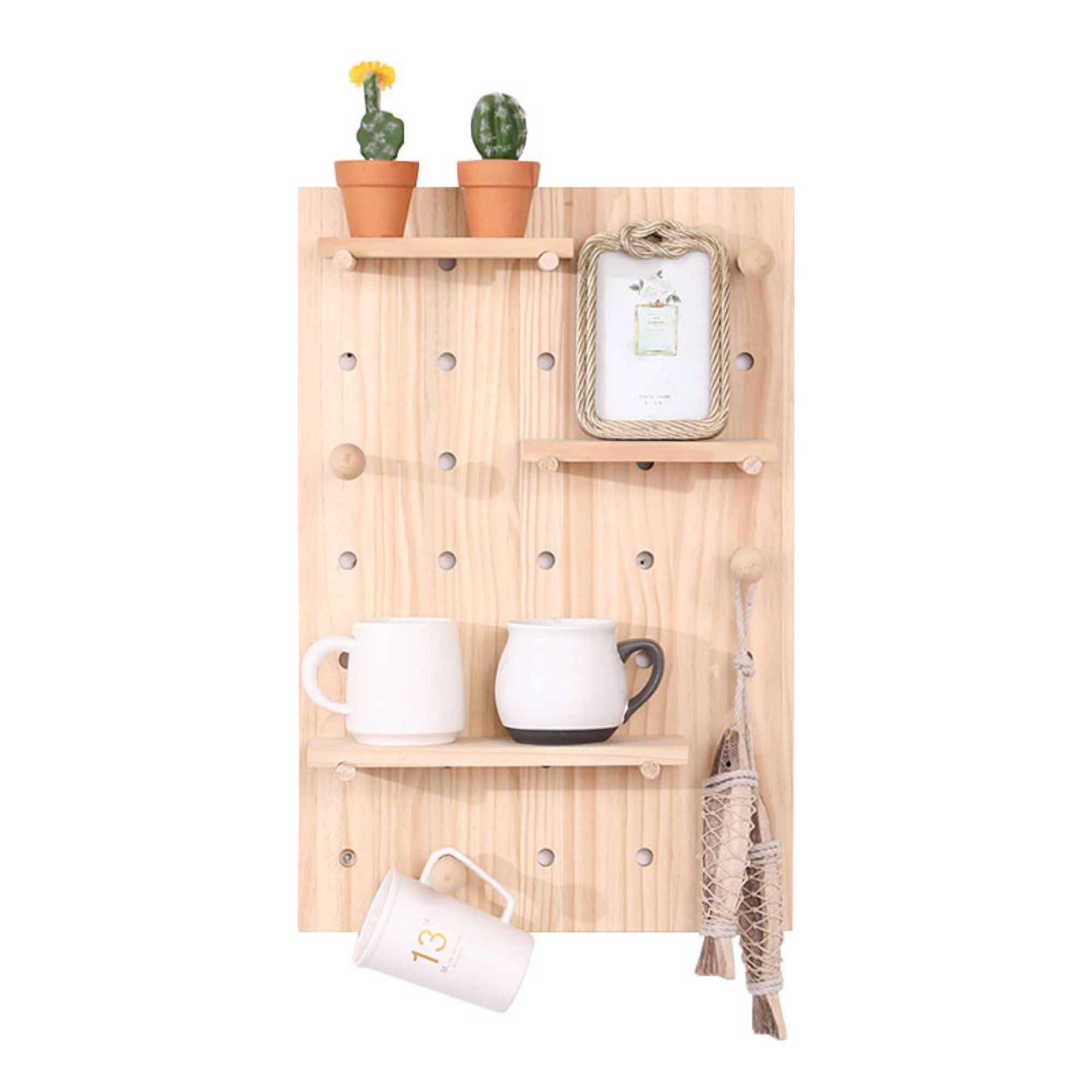 Pegboard Display Pegboard Kits Peg Board Wall Mount Organizer Wood ...