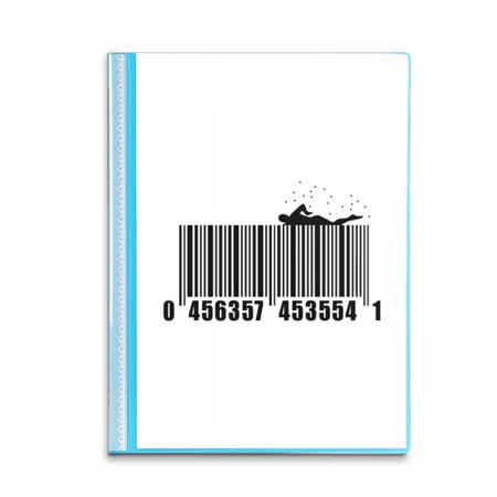 Swimng Butter Fly Bar Code Book Sheet Protectors Portfolio Binder Folder - Walmart.ca