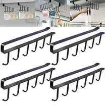 Mkono 2 Pack Wall Mounted Metal Mug Hanger for Kitchen, Coffee Tea Cup ...