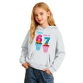 67 shirt G'irls Casual Print Long Sleeve Crewneck Pullover Sweatshirt ...