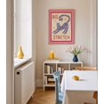 Affixzi Big Stretch Cat Art Print: Maximalist Bedroom Decor, Unframed ...