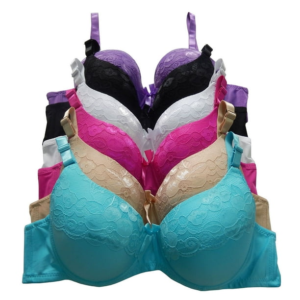 Viola s Secret Women Bras 6 Pack Of Bra D Cup DD Cup DDD Cup Size 34D viola-s-secret-women-bras-6-pack-of-bra-d-cup-dd-cup-ddd-cup-size-34d
