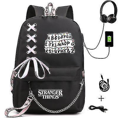 Stranger Things School Bag Stranger Things Backpack Large Capacity High ...