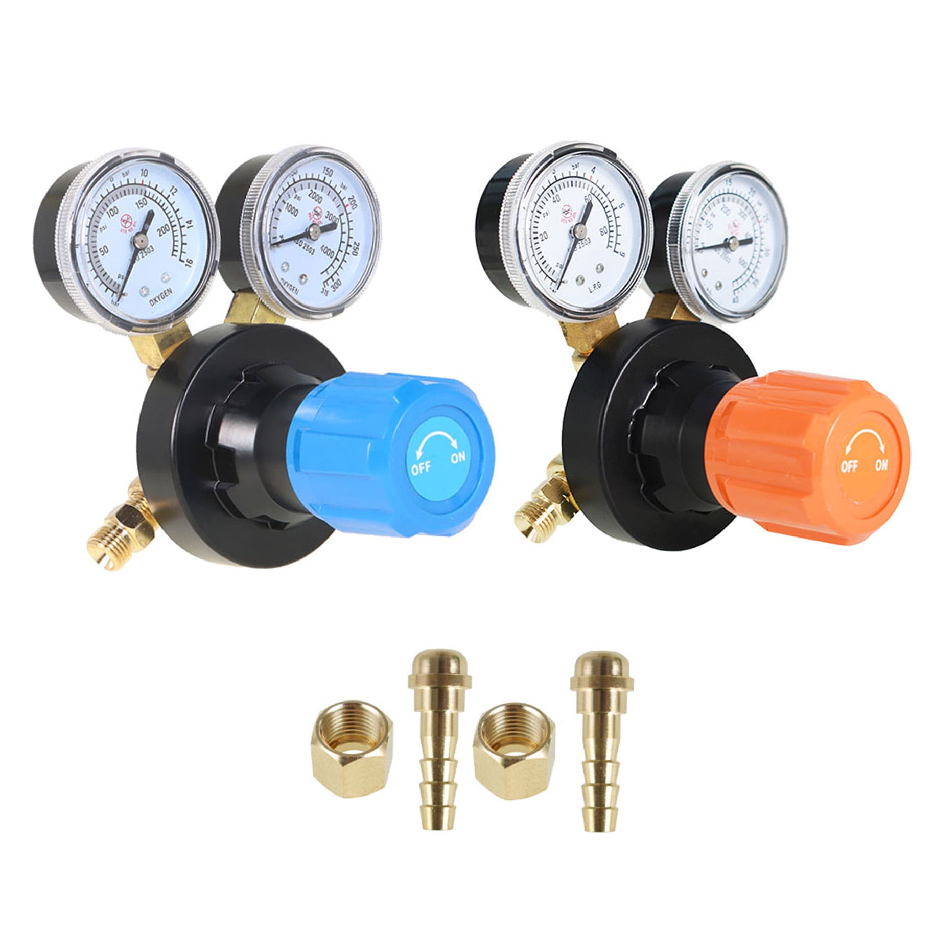 ALL-CARB Oxygen CGA-540 and Propane CGA-510 Propylene V350 Regulators ...