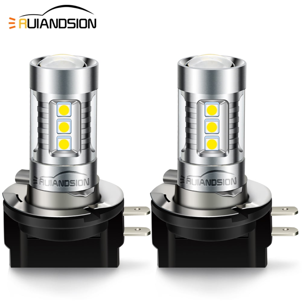 Ruiandsion H11B Headlight Bulb, 6000K Bright White H11B LED Headlight ...