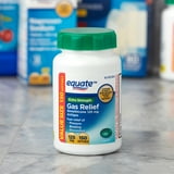 Equate Extra Strength Gas Relief Softgels Value Size, 125 mg, 150 Count ...