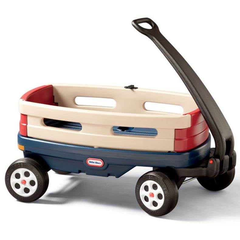 Little Tikes Kids Outdoor Collapsible Plastic Explorer Wagon | 625121MP ...