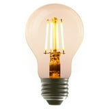 Better Homes & Gardens A19 Vintage LED Amber Light Bulb 40W Eqv ...