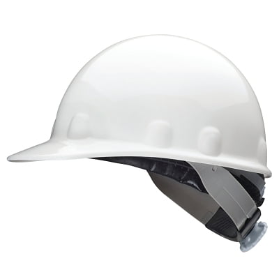 E2 Hard Hat, Front Brim, Type 1, Class E, Swing Ratchet 8-point, Red ...