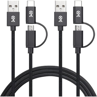 Vivitar 6 ft. Braided Micro USB Cable - Walmart.com
