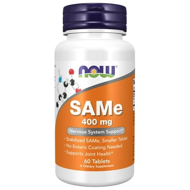 Doctor's Best SAM-e 400 mg, Vegan, Gluten Free, Soy Free, Mood and ...