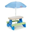Little Tikes Easy Store Jr. Activity Play Table with Bench for Outdoor ...