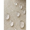 Beige Waterproof & Dirt-Resistant Thick Faux Linen Table Runner ...