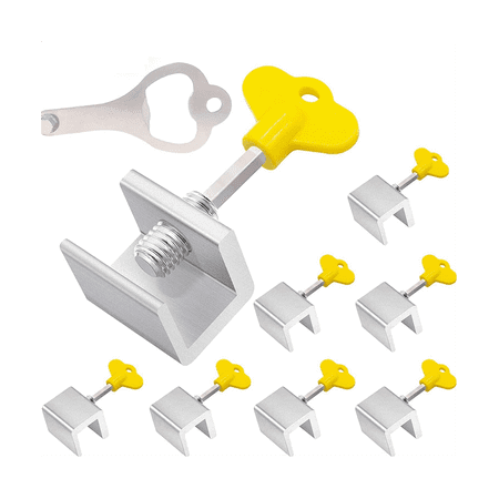 Window Locks, 8 Sets Sliding Windows Locks Security with Key for ...