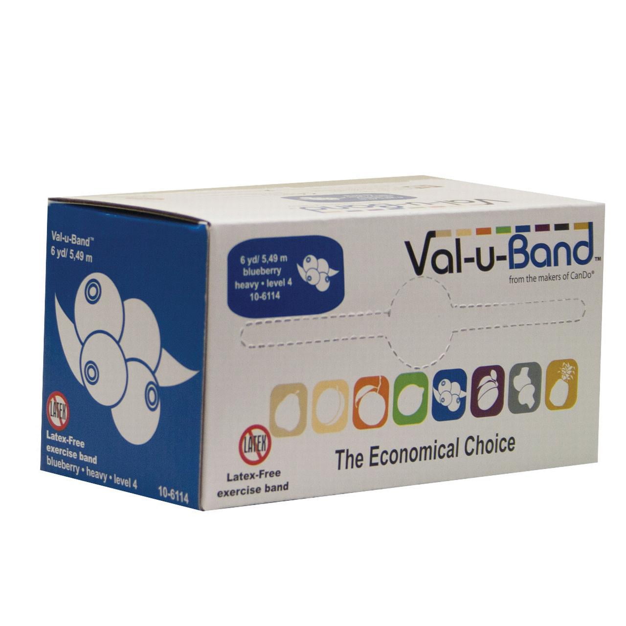 Val-U-Band Latex Free Exercise and Fitness Band - 6 yard - Walmart.com