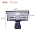 Cordless Work Light For 18V Battery Handheld Flashlight Usb Charing ...