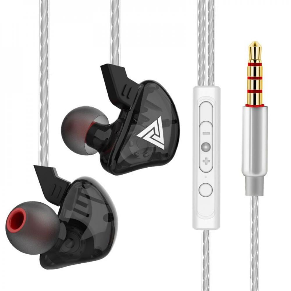 Eleanos New Wired Earphone With Mic Corded Headset Hifi Stereo Earbuds