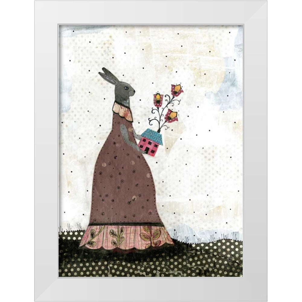 Ogren, Sarah 24x32 White Modern Wood Framed Museum Art Print Titled ...