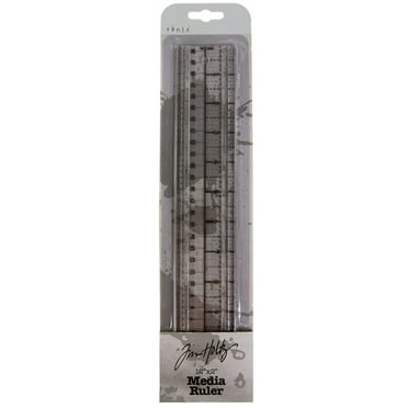 Tim Holtz Idea-Ology Tool Design Ruler 12" - Walmart.com