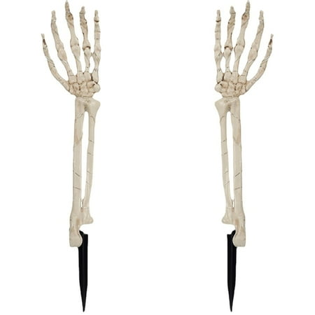 Sarkoyar 2Pcs Skeleton Hand Light Horror High Brightness Insert Type ...