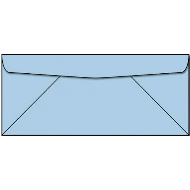 Blue #10 Business Size Envelopes 100 Envelopes-Limited Papers™ Brand ...