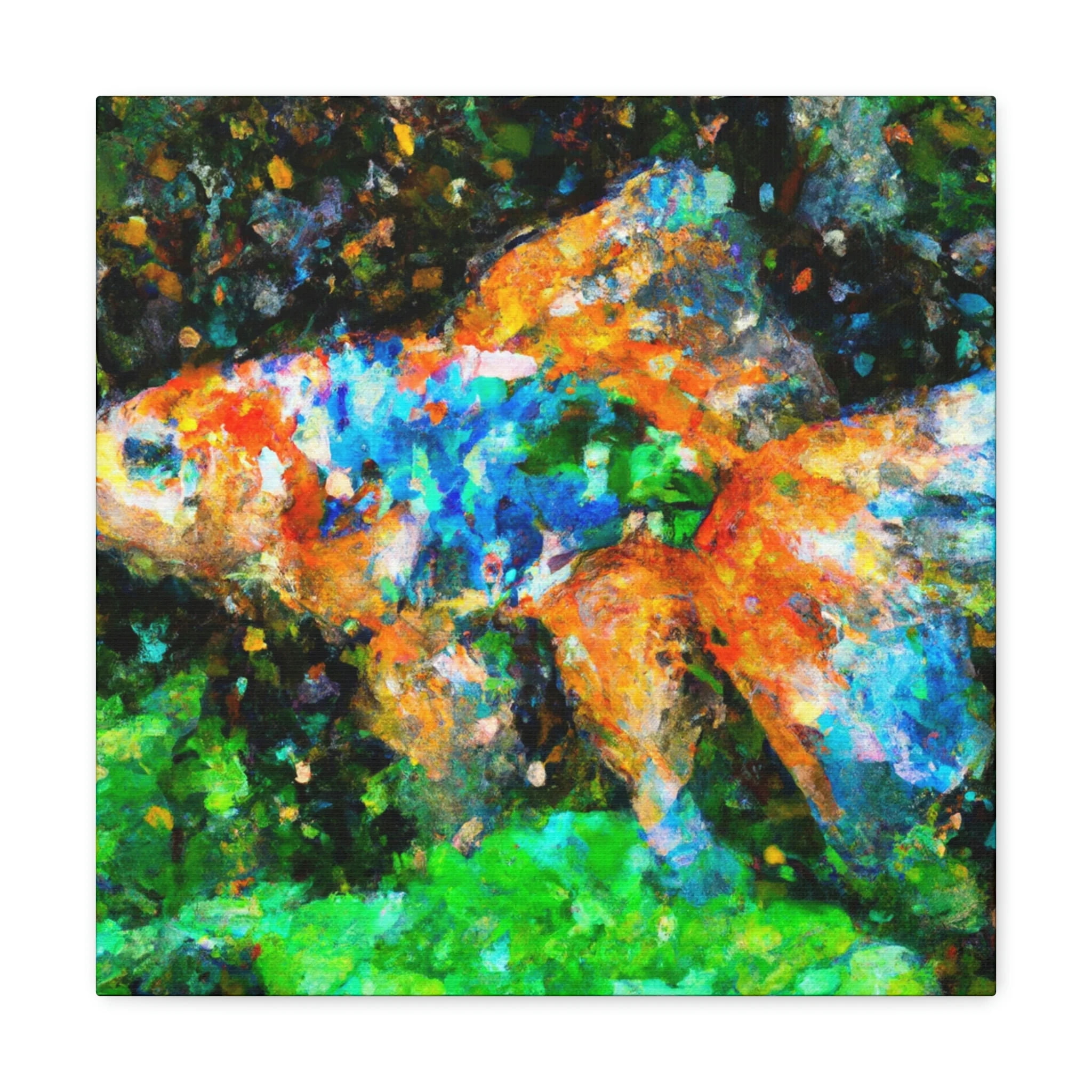 Guppy: Impressionist Dream. - Canvas - Walmart.com