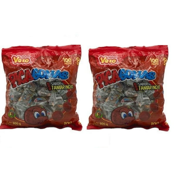 Vero Pica Gomas Chili Peper Tamarind Flavor Gummy Mexican Candy 200 pcs ...