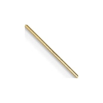 14k Solid Gold .70mm Octagonal Snake Chain Necklace 18 Inch Lobster ...