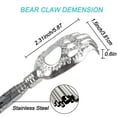 Wovte Bear Claw Telescopic Back Scratcher - Black, Extendable ...