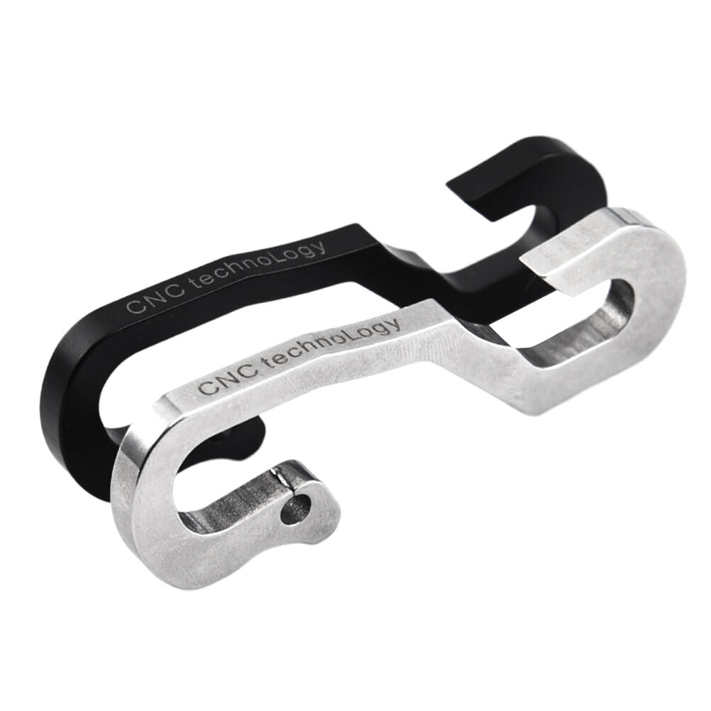 2pcs Stainless Steel Labor-saving Bottle Opener Lid Lifter S-shape Hook ...