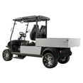 Massimo MVR Cargo Max Electric Utility Golf Cart 48V 5kW Motor - Black ...