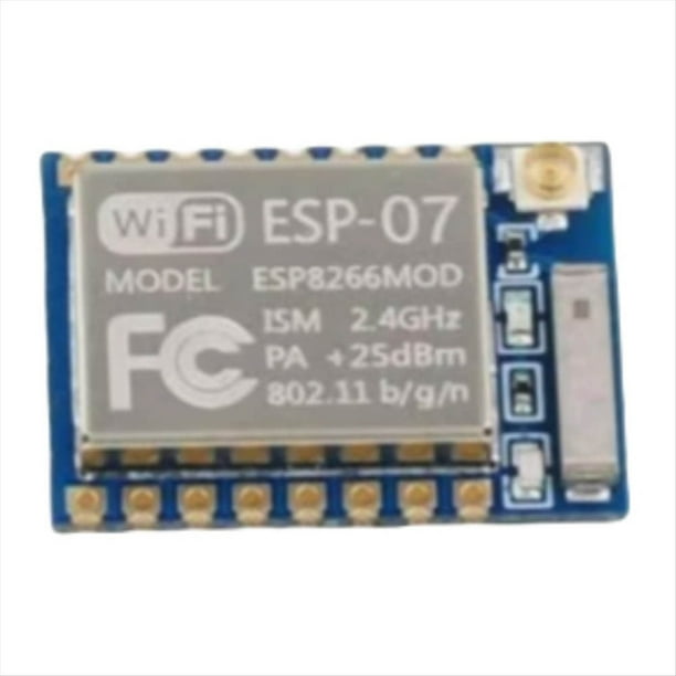 5 Módulos Transceptores Inalámbricos WIFI Serie ESP8266 ESP-07 | Bodega ...