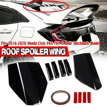 NINTE Rear Trunk Lid Wing Spoiler for 2016-2021 Honda Civic Hatchback ...