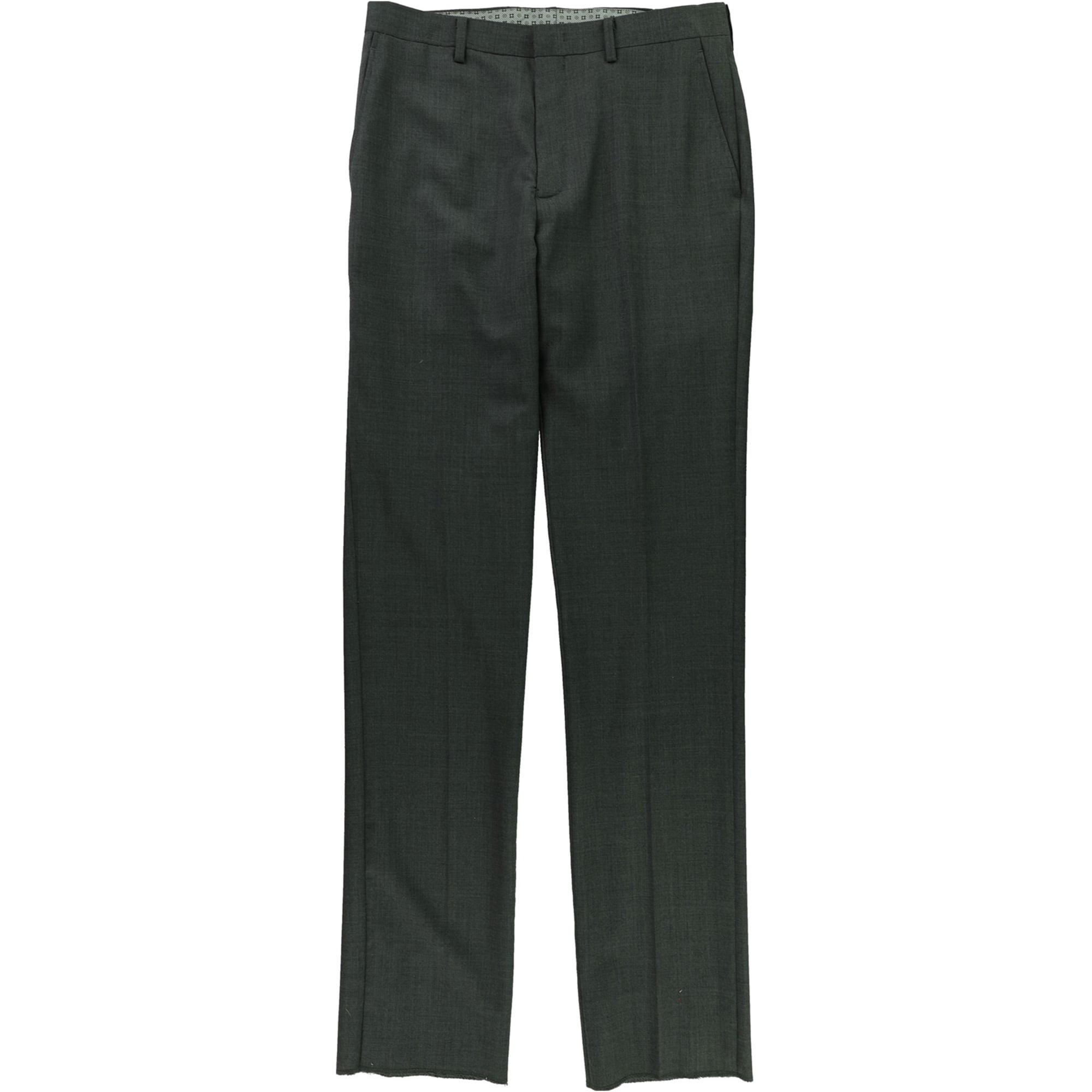 Tallia Mens Patterned Dress Pants Slacks, Grey, 31W x UnfinishedL ...