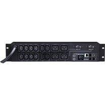 CyberPower PDU31008 16-Outlet PDU, 2U Rackmount, 12-Foot Cord PDU31008 ...
