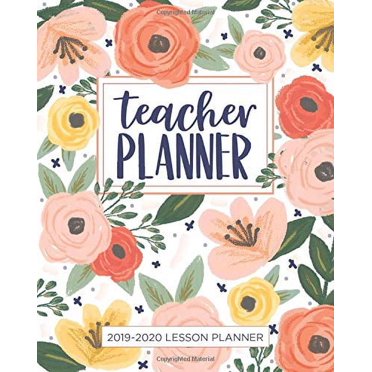 Teacher Planner : 2020-2021 Academic year lesson planner for teachers ...
