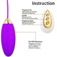 10 Speed Bullet Egg Vibrator With Remote Control Silicone Bullet Eggs
