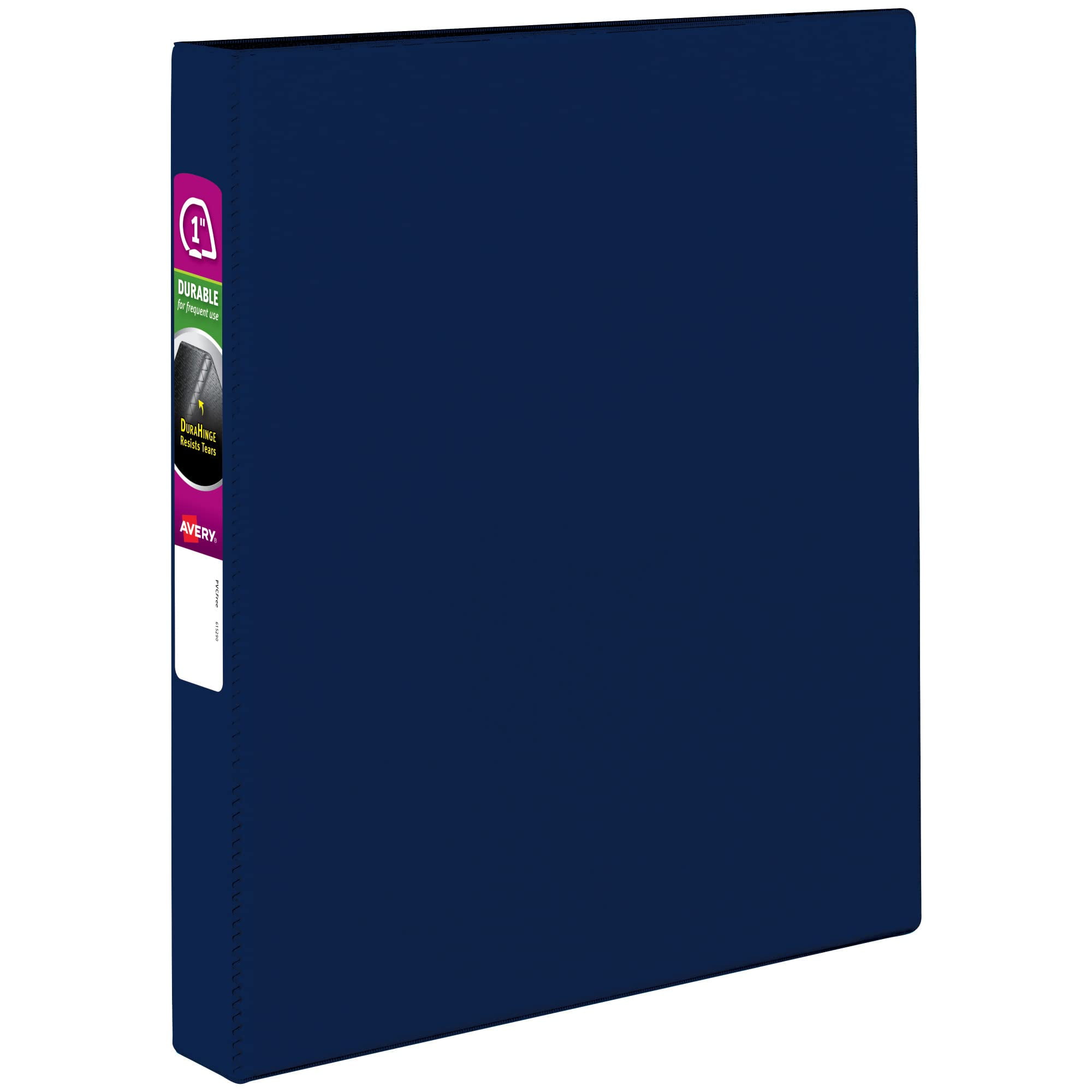 Binder Avery Durable, 3 anillas, 1 anillas inclinadas, azul, 220 hojas ...