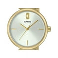 Casio Analog Gold Tone Stainless Steel White Dial Quartz LTP-2024VMG-7C ...