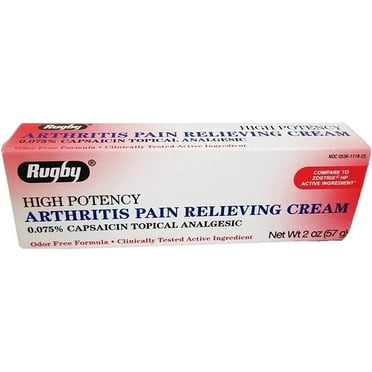 Rugby Maximum Strength Pain Relieving Cream, 3oz. Per Tube - Walmart.com