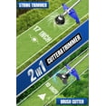 Wild Badger Power String Trimmer/Edger/Brush Cutter 52cc 18" Gas Weed ...