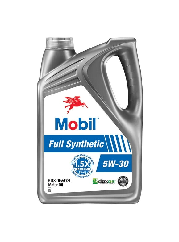 Mobil 1 5W-30 Synthetic Oil in Mobil 1 Oil - Walmart.com
