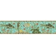 Trimz Under the Sea Tile Mosaic Wallpaper Border - Blue, Green 15' L x ...